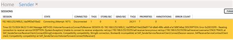 Unable To Connect To Receiver Endpoint Issue Bugs Or Issues Canary