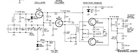 14 Mhz Vfo Using Doubler Basic Circuit Circuit Diagram