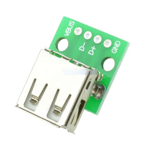 Разъем Usb на плате Dip адаптер 4 Pin мама Pcb купить в СПб за 29 руб