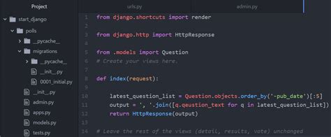 Django Python 튜토리얼 예제로 살펴보는 Django 분석 ③ View 추가 뷰 프로그래밍
