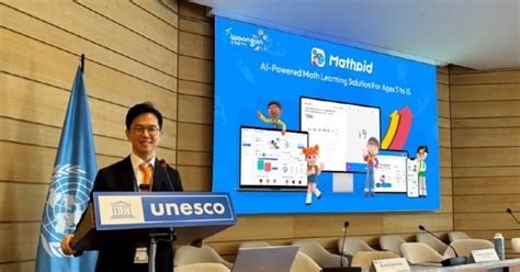 웅진씽크빅 유네스코 디지털 러닝 위크서 에듀테크 사례 발표