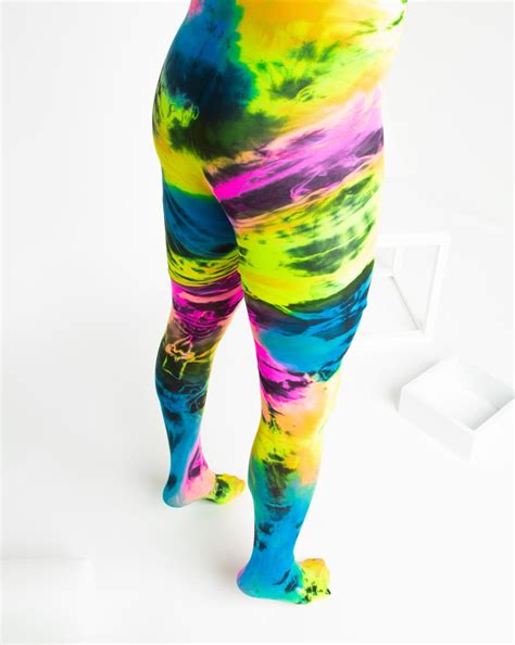 Plus Sized Nylonlycra Tights Style 1008 We Love Colors