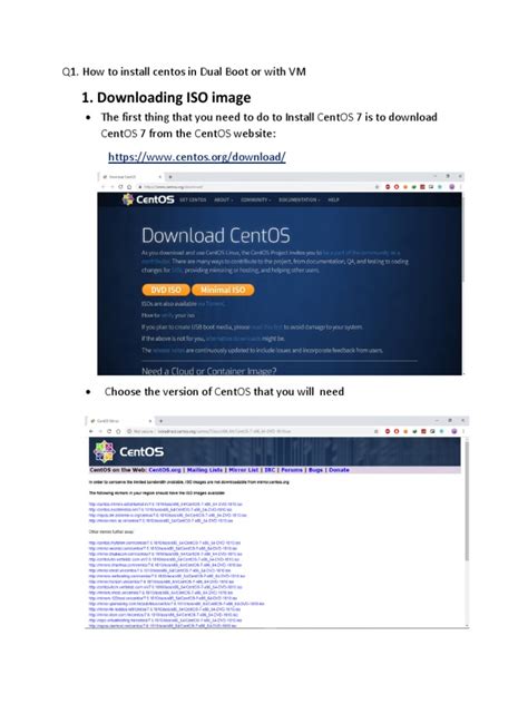 A Step By Step Guide To Installing Centos 7 In Dual Boot Or Virtual
