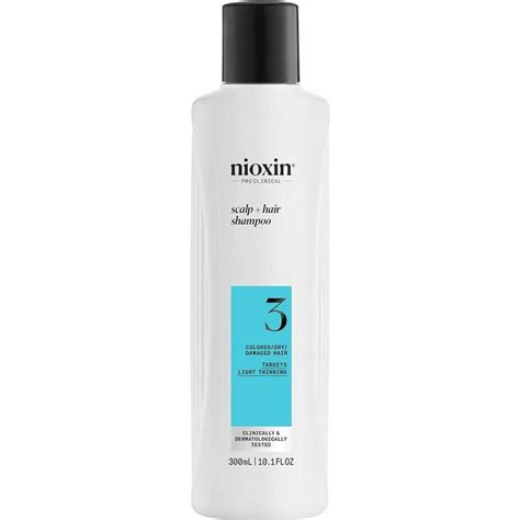 Nioxin System 3 Shampoo Cleanser For Fine Color Thinning Hair Galaxus