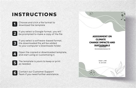 Aesthetic Assignment Template In Word Download