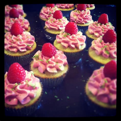 Lime Raspberry Cupcakes By Frost Me Gourmet San Diego Gourmet