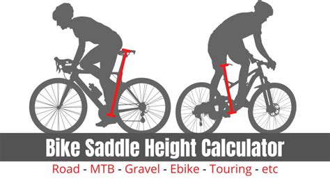Bike Saddle Height Calculator Bike Faff
