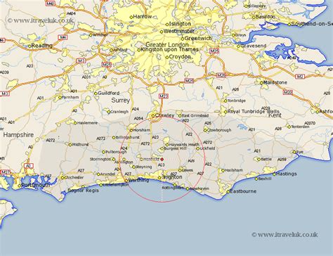 Keymer Map Street And Road Maps Of Sussex England Uk