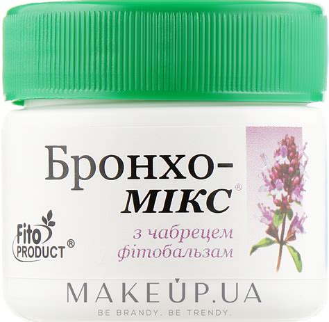 Fito Product - Фитобальзам Бронхо-Микс с чабрецом: купить по лучшей ...