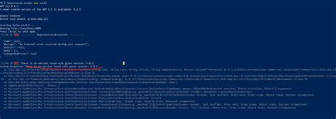 Suite Project Error 9723 Support Abpio