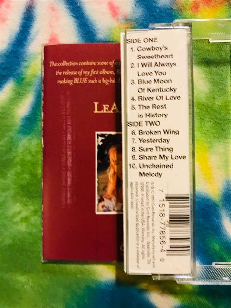 Leann Rimes Unchained Melody The Early Years Cassette Tape Etsy