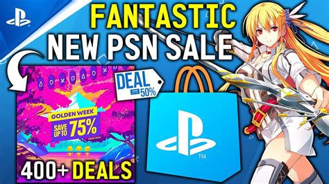 Awesome NEW PSN SALE Live Now Golden Week 2022 PSN Sale 400 Cheap