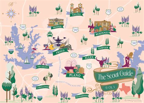 Map Of The Scout Guide Plano Frisco And Mckinney Businesses The Scout Guide