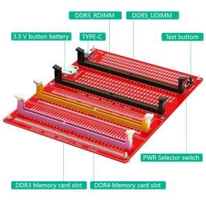 DDR3 DDR4 DDR5 RDIMM UDIMM Memory Tester With LED Indicator