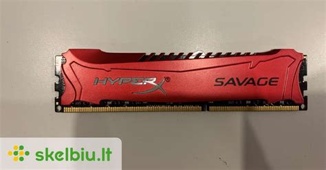 Hyperx Ram 8gb Ddr3 Skelbiult