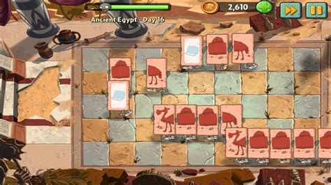 Plants Vs Zombies 2 Ancient Egypt Day 16 Youtube