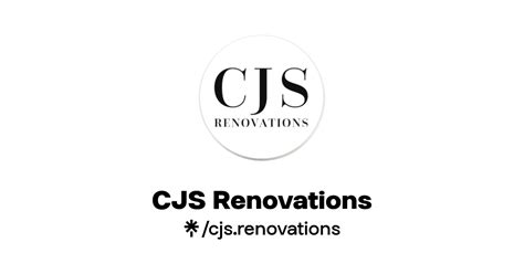 Cjs Renovations Instagram Facebook Tiktok Linktree
