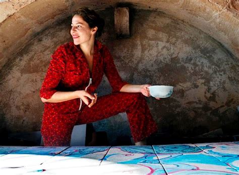 In The Sicilian Countryside Lola Montes Schnabel Creates Luminous