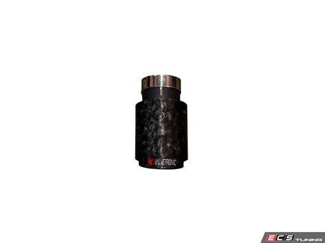 Valvetronic Designs Vtdtipslve2535fc Universal Single Exhaust Tip
