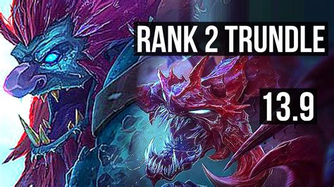 Trundle Vs Chogath Top Rank 2 Trundle 15m Mastery 4213 Tr