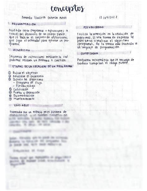 SOLUTION Conceptos Basicos De Programacion Studypool