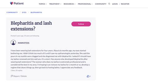 How To Treat Blepharitis From Eyelash Extensions Beauty Tips