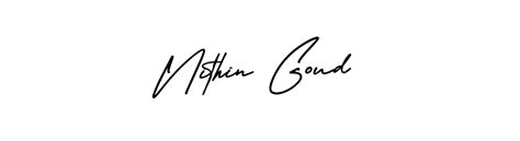 83 Nithin Goud Name Signature Style Ideas New E Sign