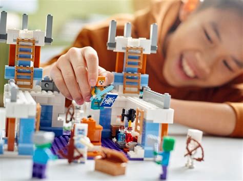 Купить LEGO 21186 Ледяной замок Майнкрафт: отзывы, фото и ...