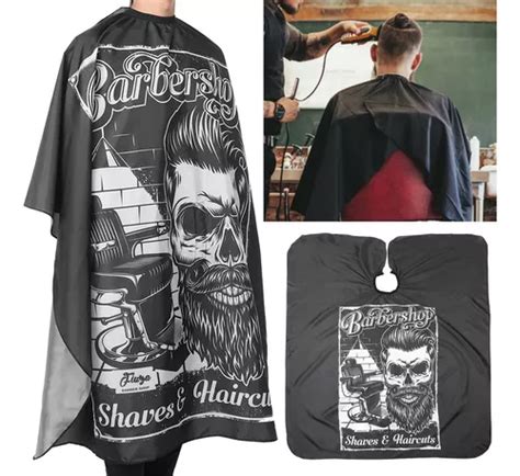Avental De Salão De Beleza Barbearia Doméstica Cabeleireir Parcelamento sem juros