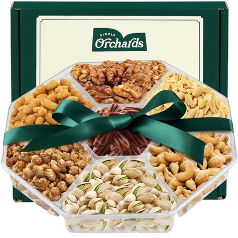 Valentines Day Nuts T Basket With A Variety Of