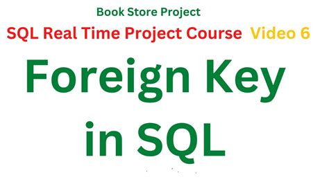 06 Foreign Key In Sql Free Sql Real Time Project Course Sql Full Course In Telugu Youtube
