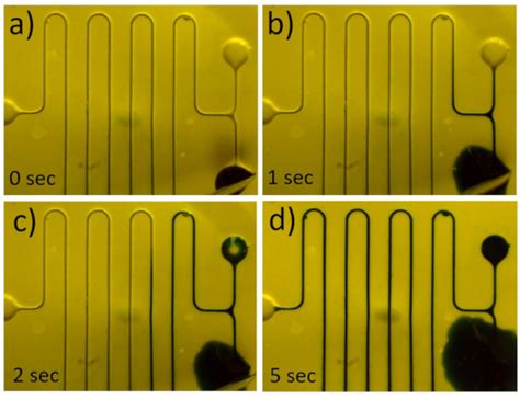 Imprinting Of Water Based Glass Inks For Scalable Microfluidic Device