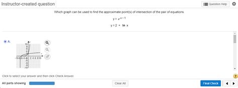 Solved Instructor Created Question Question Help Which Graph
