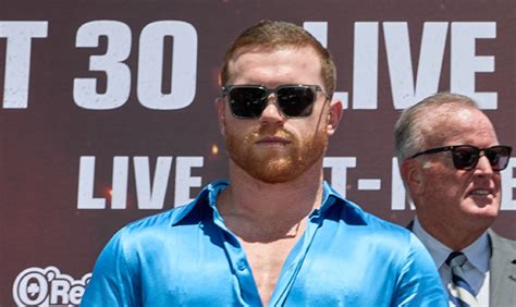 Shirtless Canelo Alvarez Looks Absolutely Jacked Month Before Fight Against Jermell Charlo