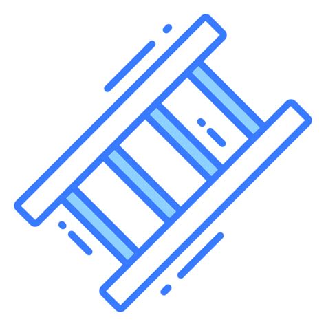 Icono De Escalera Generic Blue