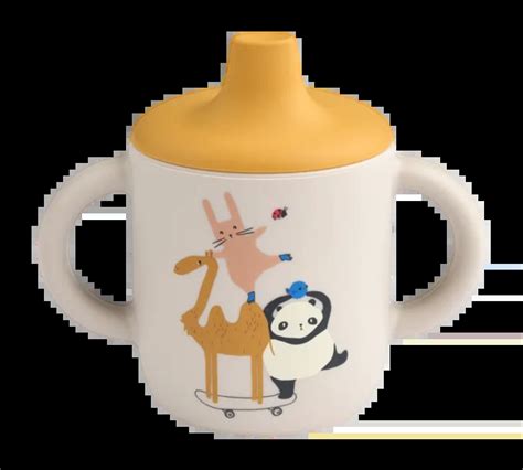 Drinkbeker Liewood Neil Sippy Cup Around The World Sandy 150 Ml