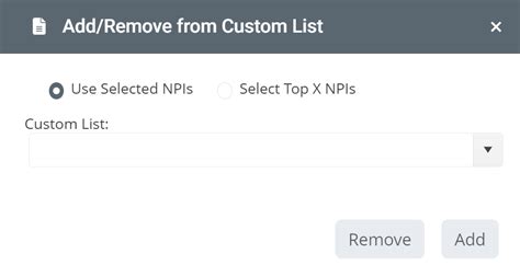 Custom Lists Common Tools