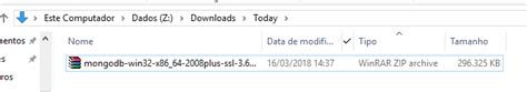 Starting MongoDB Database Software