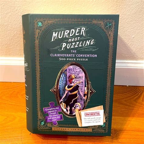 Chronicle Books Games Murder Most Puzzling Poshmark
