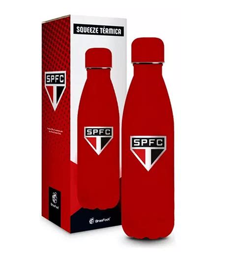 Garrafa Térmica Emborrachada São Paulo ml Cia Bebê