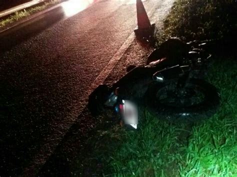 Motociclista Morre Depois De Ser Atropelado E Arrastado Por Metros Na BR Campos Gerais