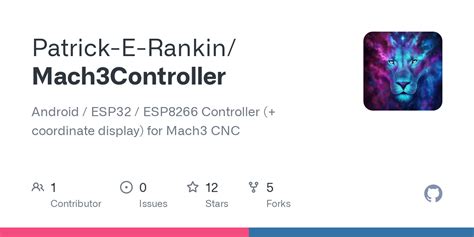 GitHub Patrick E Rankin Mach3Controller Android ESP32 ESP8266