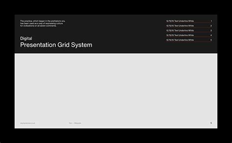 Stephen Kelman Digital Presentation Grid System For Indesign