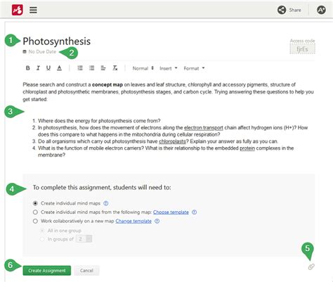 Assignments Mindomo Help