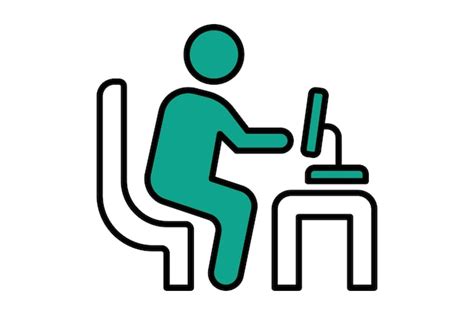 It 관리자 아이콘 프리미엄 벡터