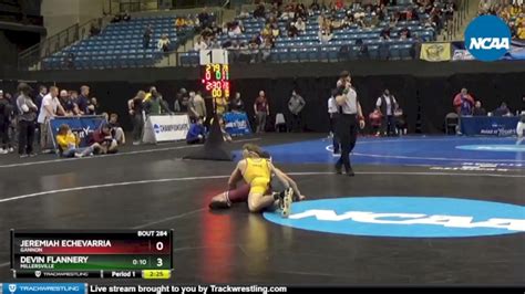 133 Lbs Cons Semi Devin Flannery Millersville Vs Jeremiah