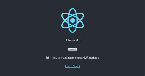 Jsx Sfc Demo Forked Codesandbox
