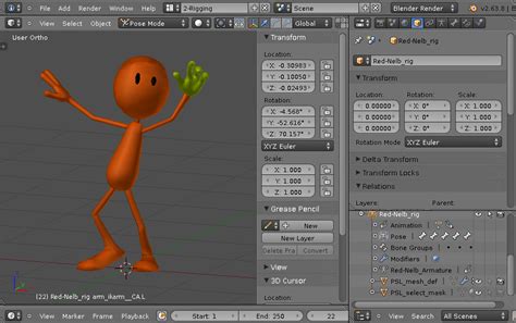 aligorith s lair mask modifier armature option