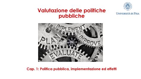 Schemariassunto Cap1 Di Valutare Il Successo Delle Politiche