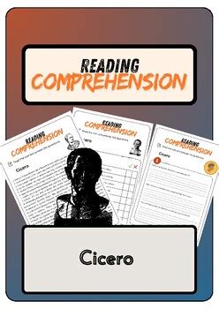 Reading Comprehension Cicero Solutions By Learnplanet TPT